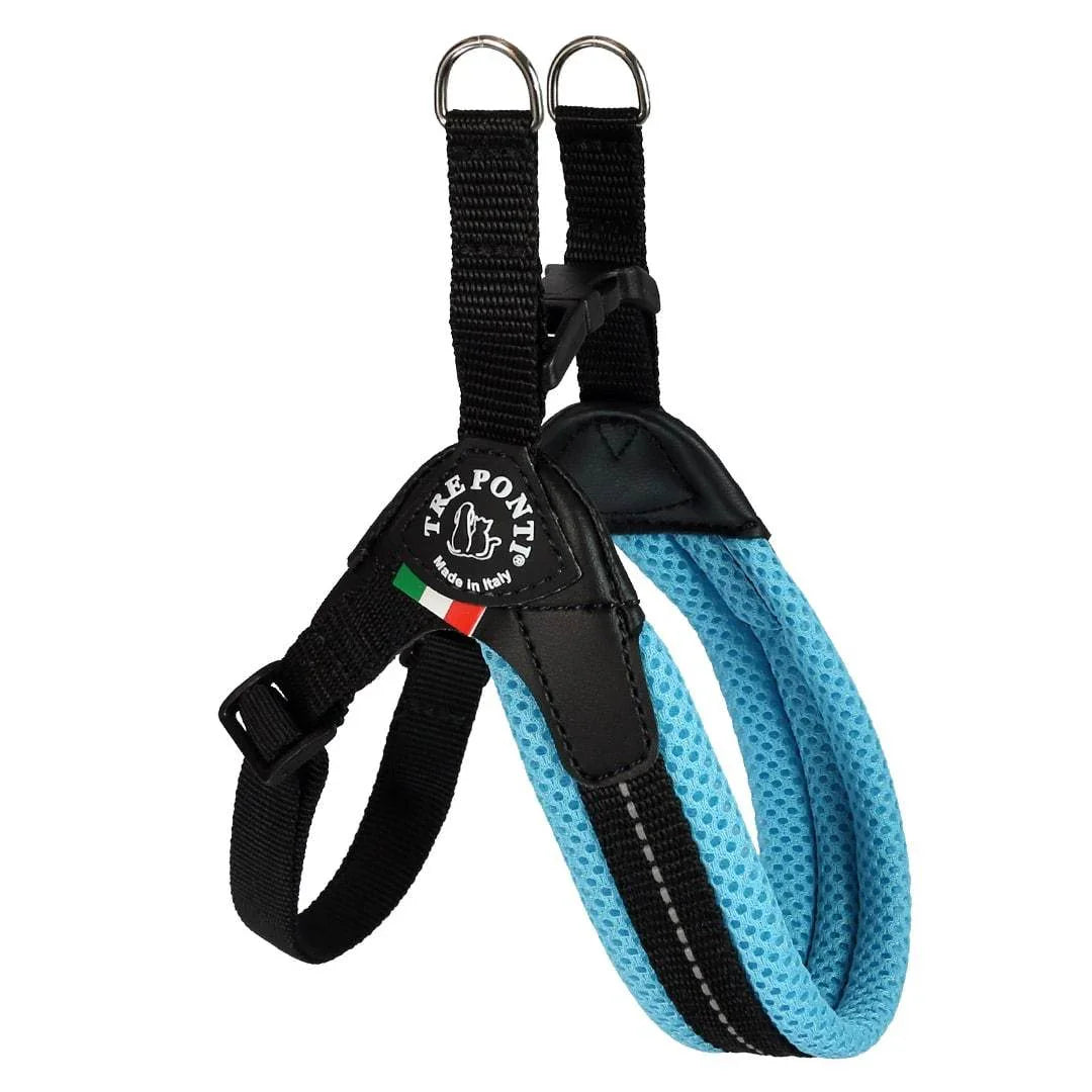 Mesh Adjustable - Step-in harness, dog/cat, easy on/off, soft, Italy ...