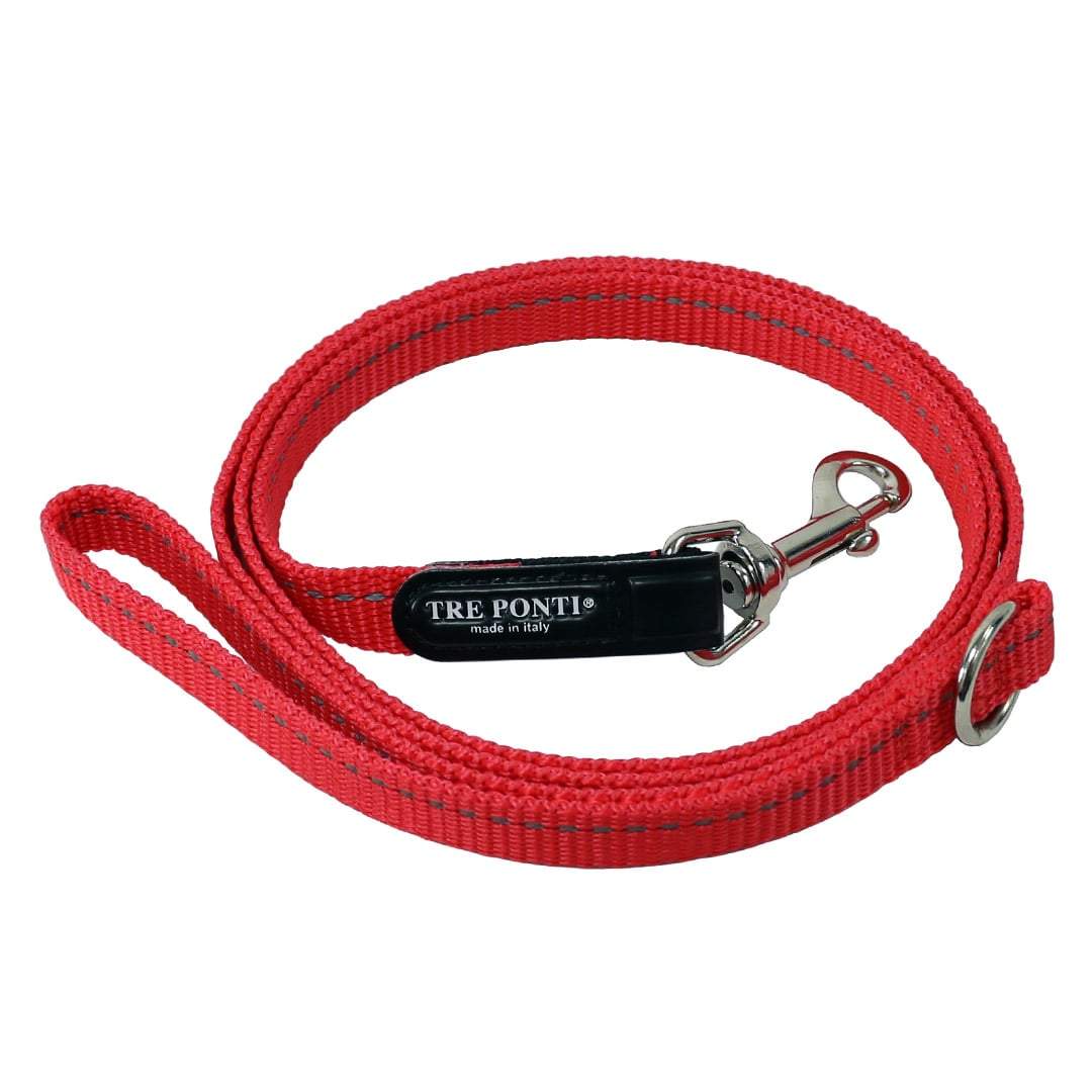 Reflective Stitch Leash (51") - Reflective dog/cat leash made in Italy ...